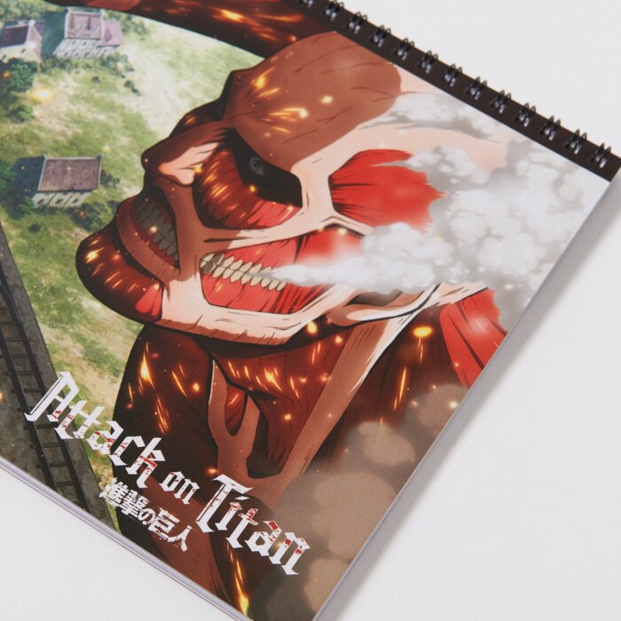 Attack On Titan Spiral-Bound Notebooks - Tokyo Otaku Mode (TOM)