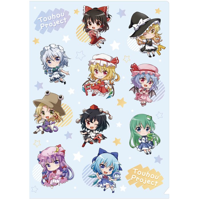 Touhou Chibi Clear File Collection - Tokyo Otaku Mode (TOM)
