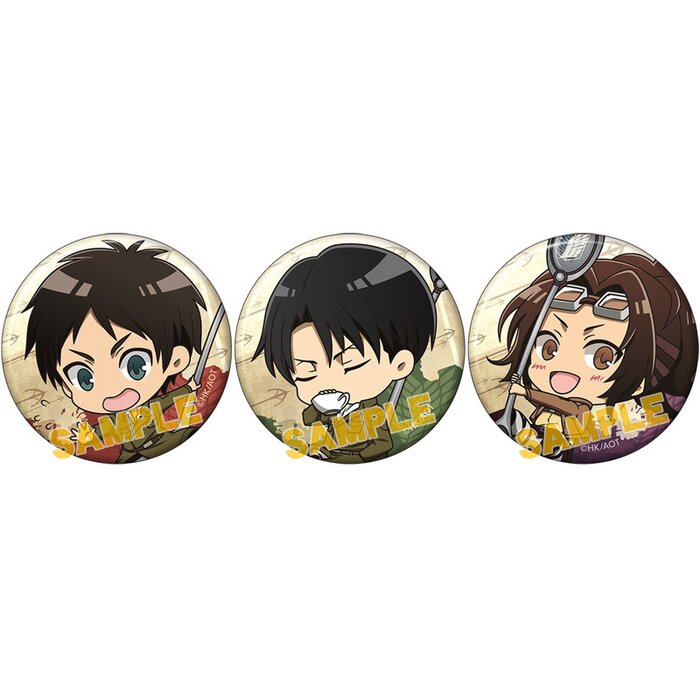 Attack on Titan Pin Badge Set - Tokyo Otaku Mode (TOM)
