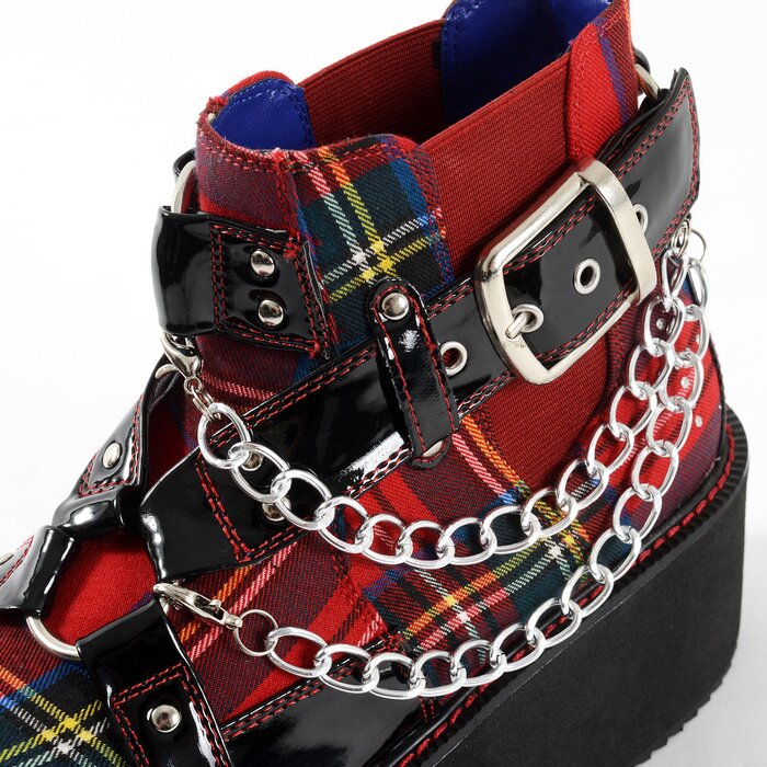 YOSUKE USA Platform Buckle High Top Shoes: YOSUKE - Tokyo Otaku Mode (TOM)