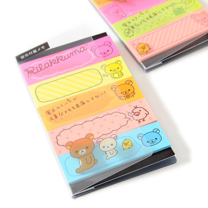 Rilakkuma Neon Sticky Notes - Tokyo Otaku Mode (TOM)