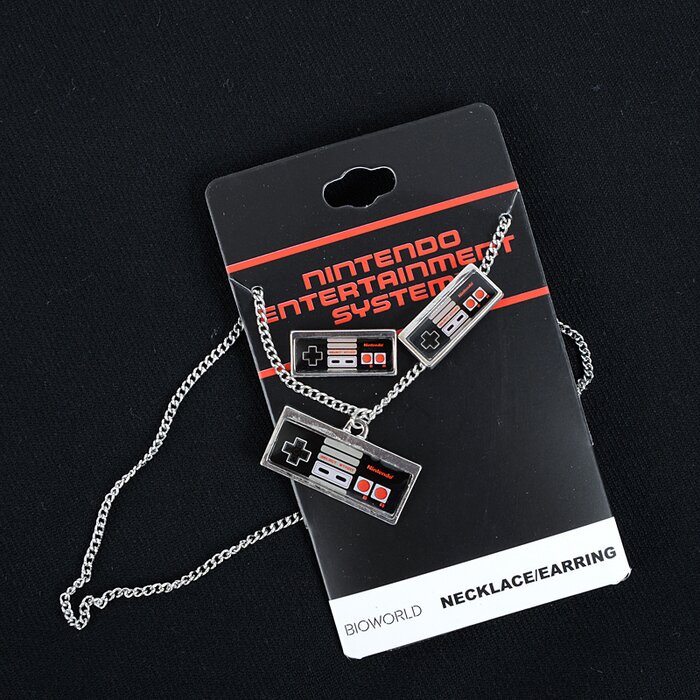 NES Controller Necklace & Earring Set - Tokyo Otaku Mode (TOM)