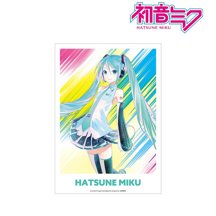 Hatsune Miku Ani-Art A3-Size Mat Effect Poster Collection Vol. 3 ...