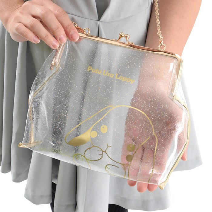 Pote Usa Loppy Clear Gamaguchi Shoulder Bag - Tokyo Otaku Mode (TOM)