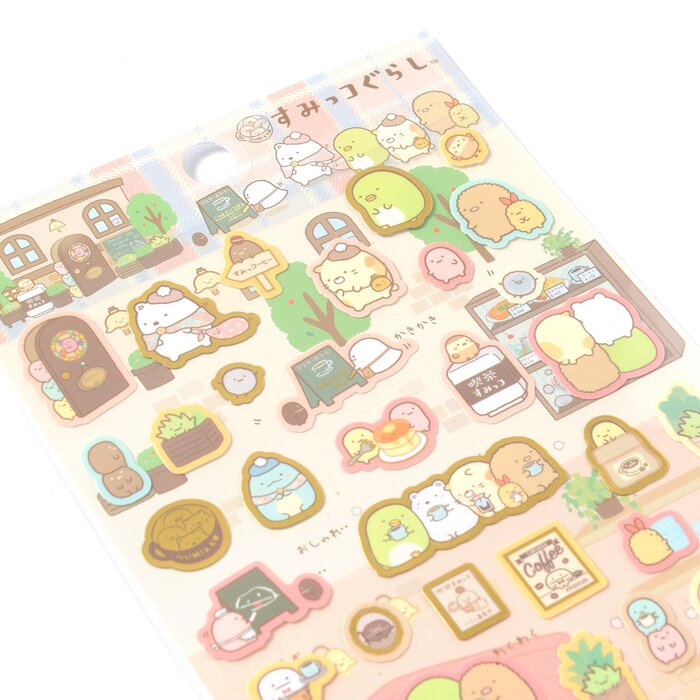 Sumikko Gurashi Cafe Sumikko Stickers: San-X - Tokyo Otaku Mode (TOM)