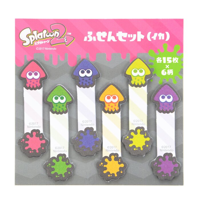 Splatoon 2 Sticky Tabs Set - Tokyo Otaku Mode (TOM)