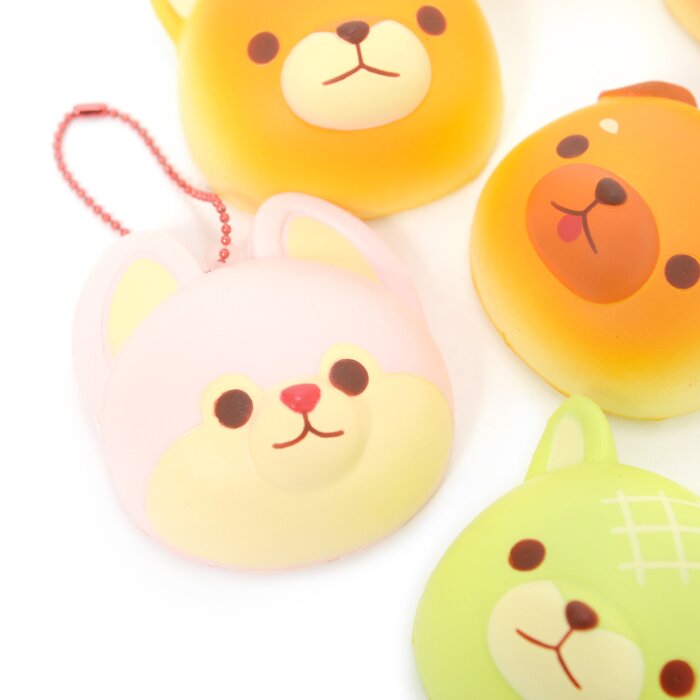 Mameshiba San Kyodai Yakitate Panya-san Keychains: Amuse - Tokyo Otaku ...