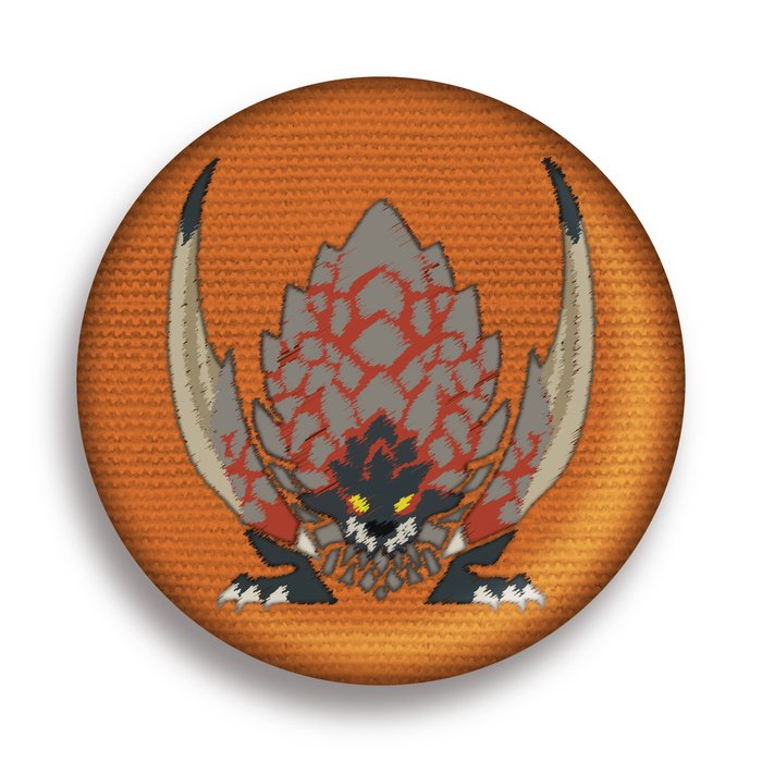 Monster Hunter: World Embroidered Pin Badge Collection Box Set - Tokyo ...
