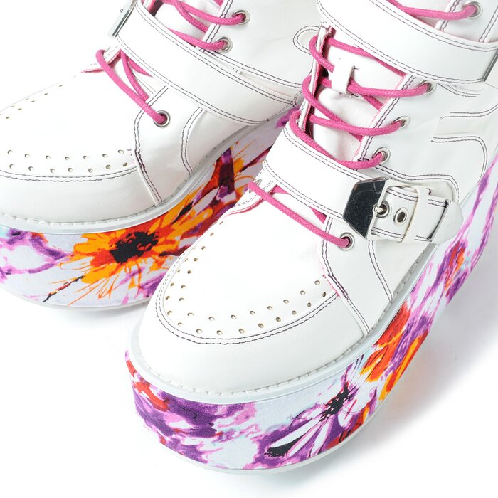 YOSUKE 2015SS Platform Double Belt High Cut Sneakers: YOSUKE - Tokyo ...