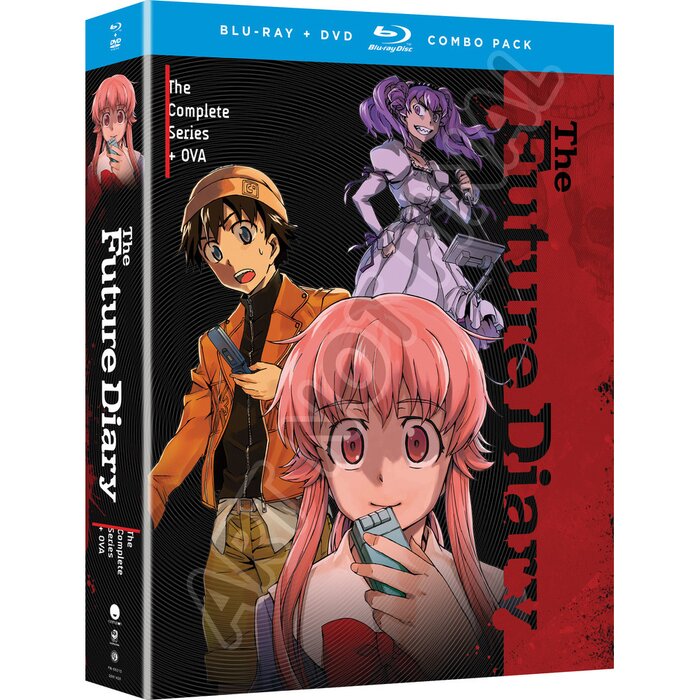 Future Diary: The Complete Series + OVA Blu-ray/DVD Combo Pack - Tokyo ...