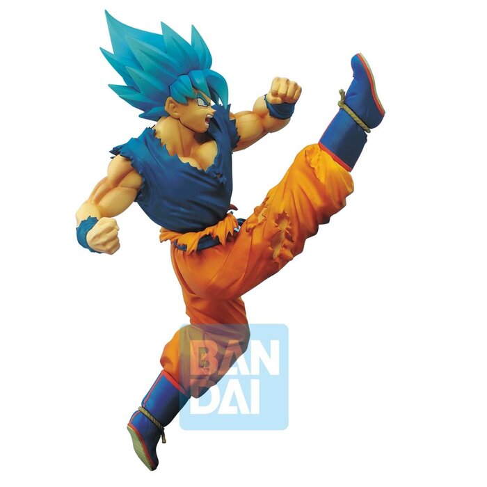 Dragon Ball Super Super Saiyan Blue Goku Z-Battle Figure: Banpresto ...