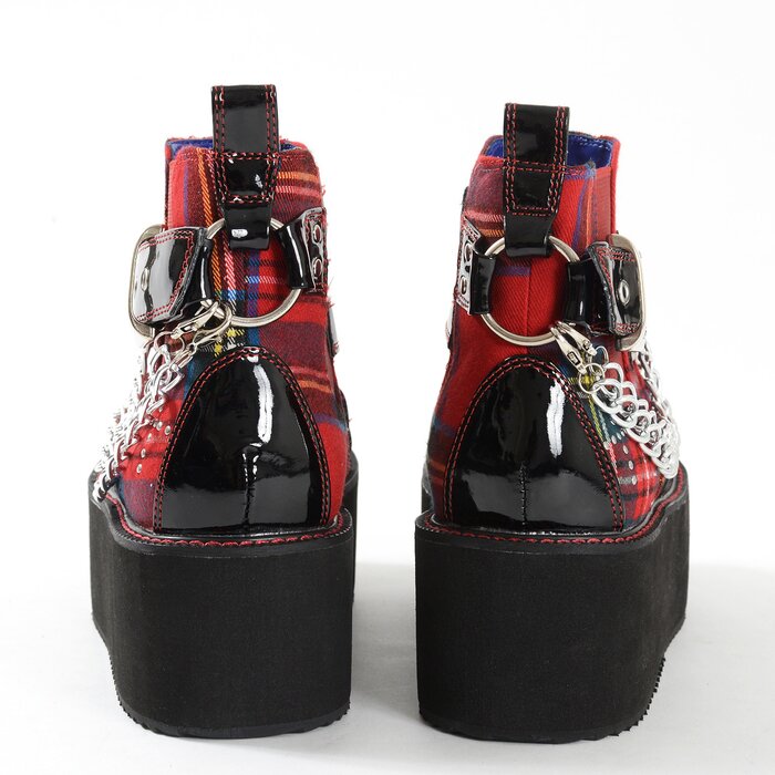 YOSUKE USA Platform Buckle High Top Shoes: YOSUKE - Tokyo Otaku Mode (TOM)