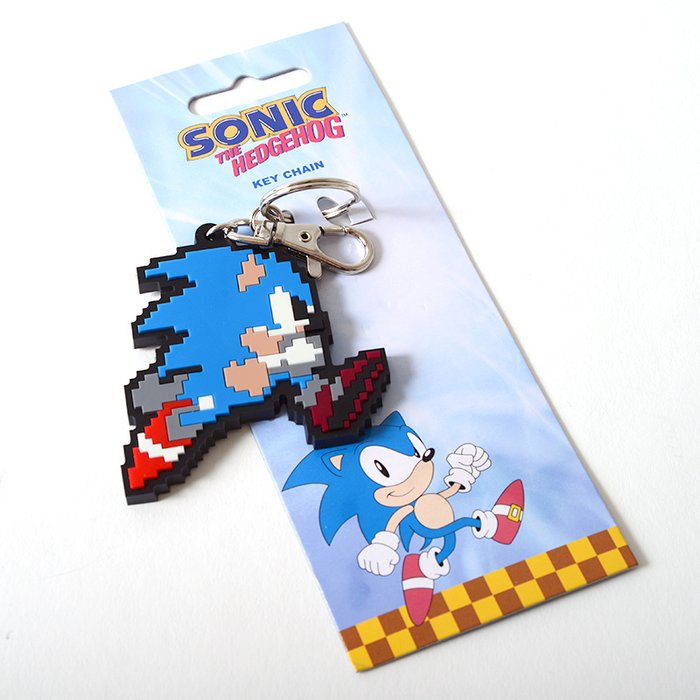 Sonic the Hedgehog 16-Bit Keychain - Tokyo Otaku Mode (TOM)