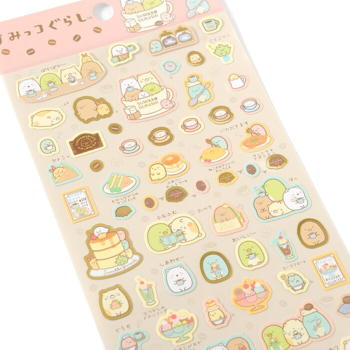 Sumikko Gurashi Cafe Sumikko Stickers: San-X - Tokyo Otaku Mode (TOM)