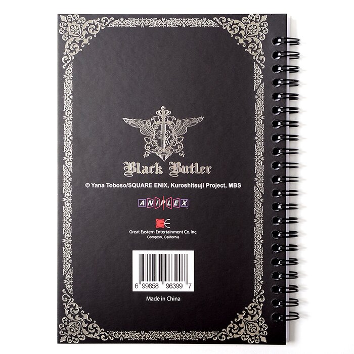 Black Butler Phantomhive Emblem Notebook - Tokyo Otaku Mode (TOM)