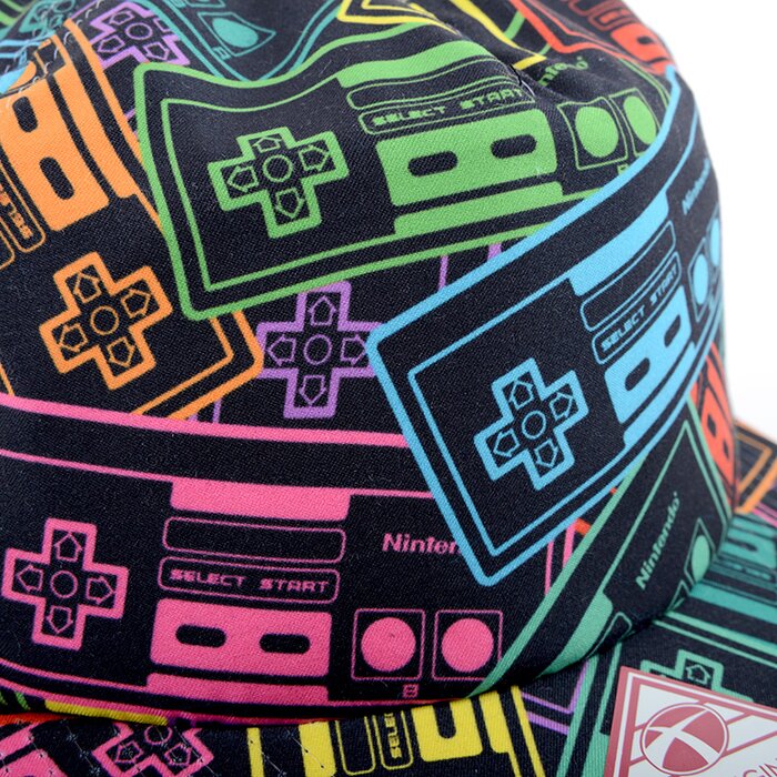 Nintendo Controller All Over Print Adjustable Cap - Tokyo Otaku Mode (TOM)