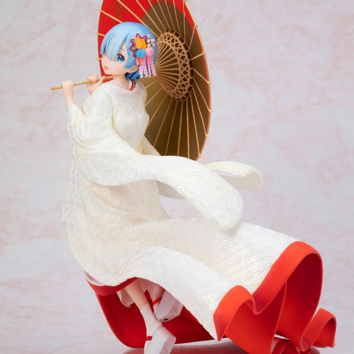 Re:Zero Rem: White Kimono Ver. Figure: F:NEX - Tokyo Otaku Mode (TOM)