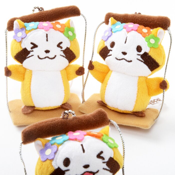 Rascal the Raccoon Swing Ball Chain Plush Collection - Tokyo Otaku Mode ...