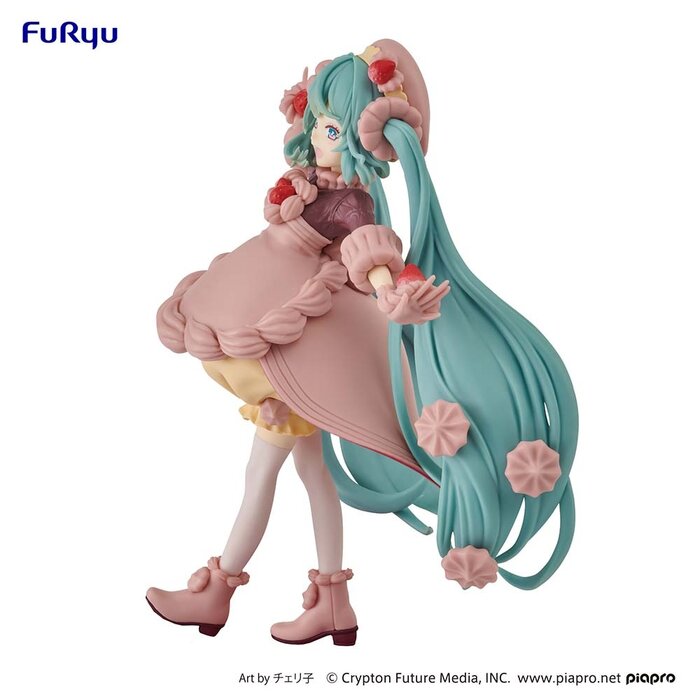 Hatsune Miku Sweet Sweets Series Figure: Strawberry Chocolate Short Ver ...