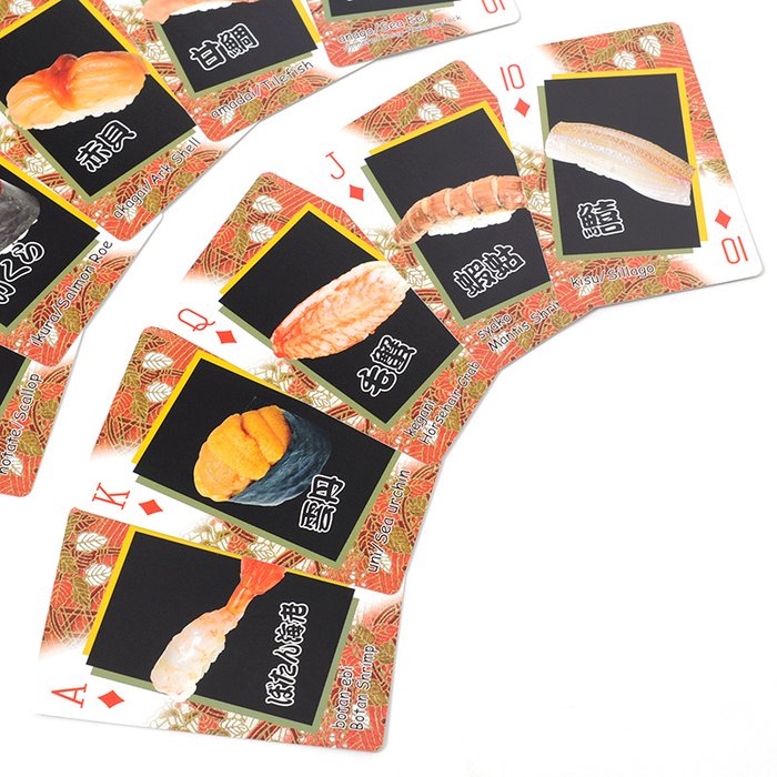 Sushi Playing Cards - Tokyo Otaku Mode (TOM)