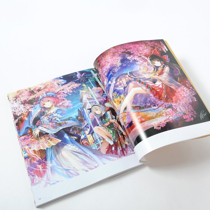 Touhou Coloring Guide Book Illustration Techniques in Clip Studio Paint ...