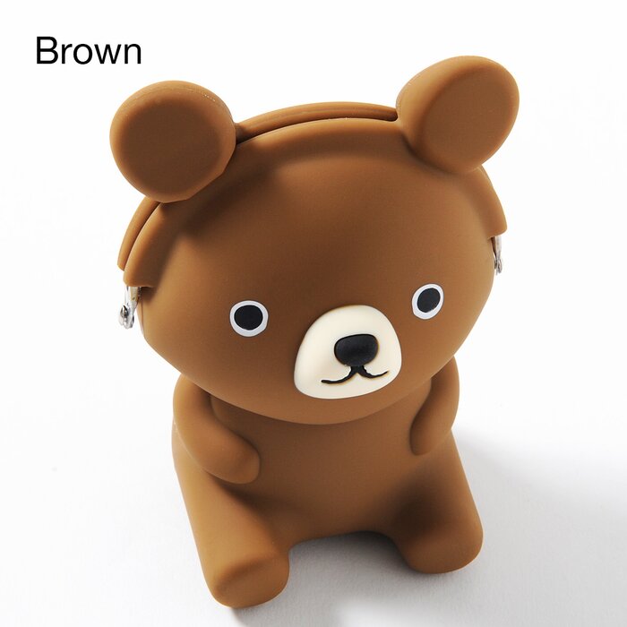 3D Pochi Friends Bear Silicone Pouches: GMC Toy's Field Inc. - Tokyo ...