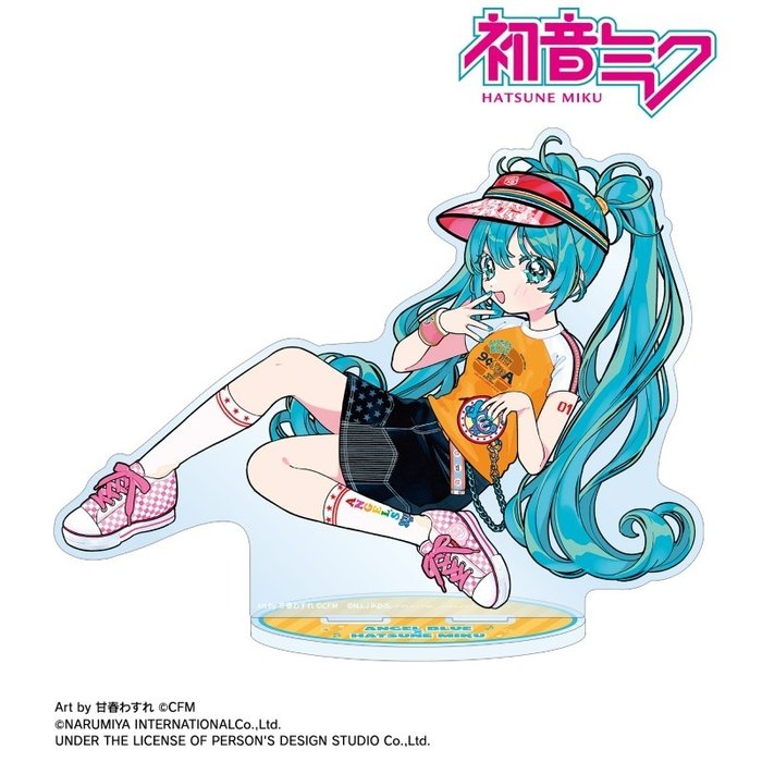 Hatsune Miku x Angel Blue Collaboration Hatsune Miku Art by Wasure ...