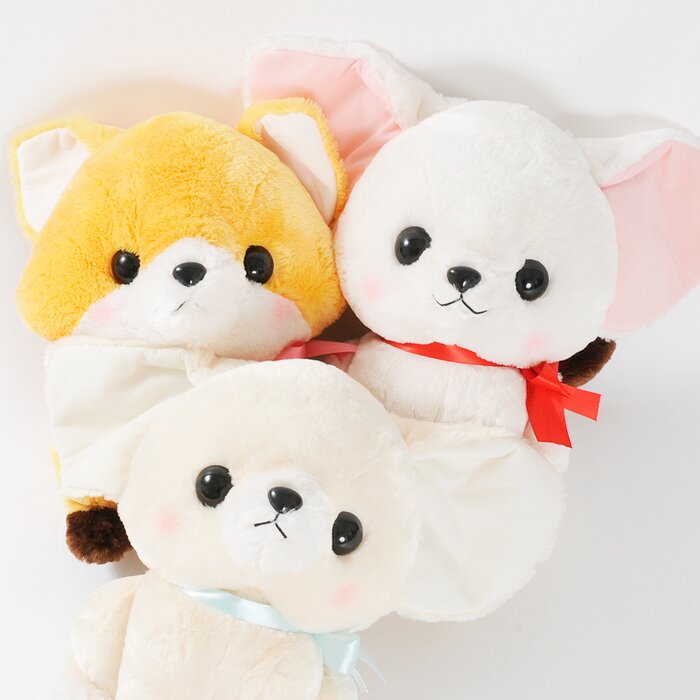 Feneky the Fennec Fox Osuwari Plush Collection (Big) - Tokyo Otaku Mode ...