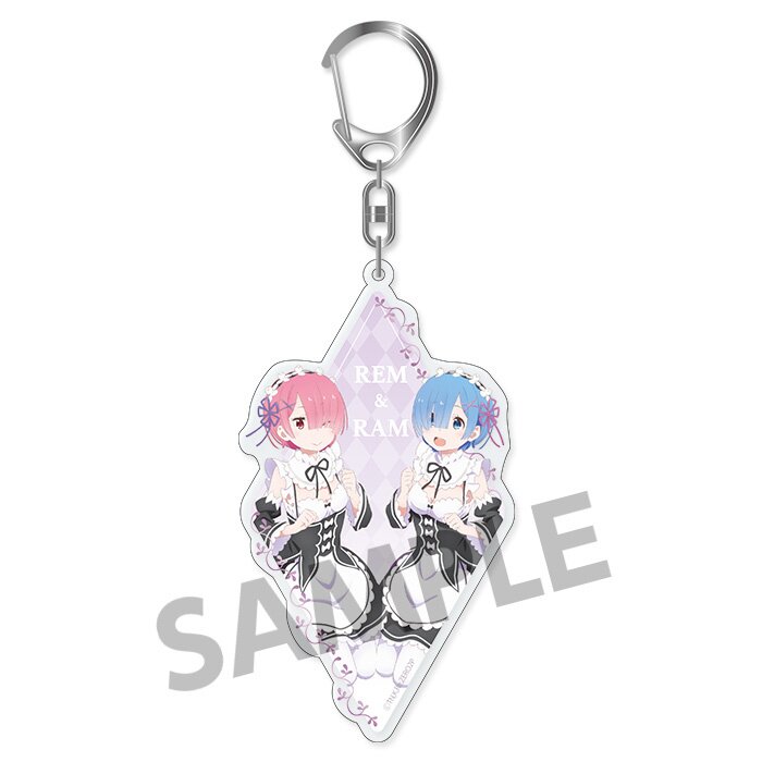Re:Zero Big Acrylic Keychain Collection: Hobby Stock - Tokyo Otaku Mode ...