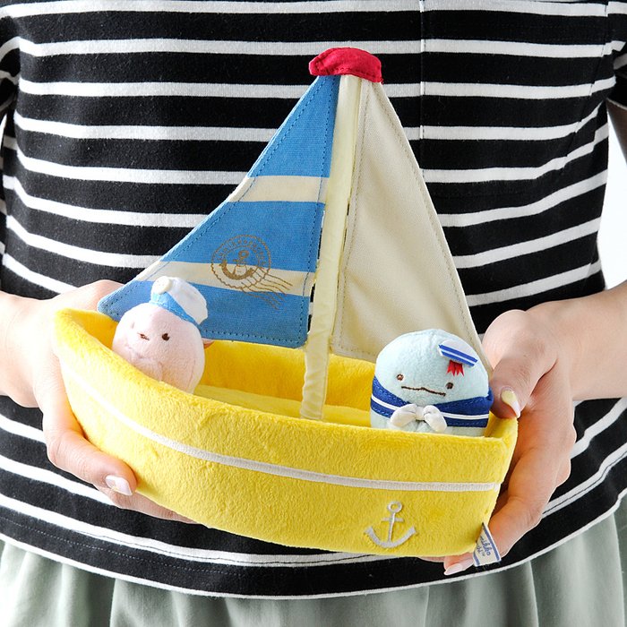 Sumikko Gurashi Maritime Boat Scene Plush Set - Tokyo Otaku Mode (TOM)