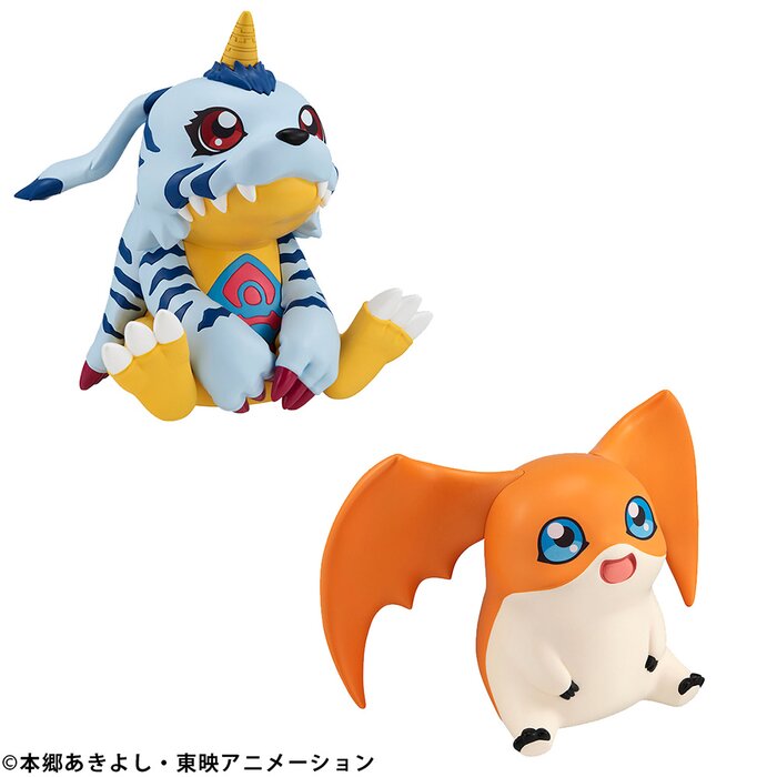 Look Up Series Digimon Adventure Gabumon & Patamon Set w/ Bonus ...