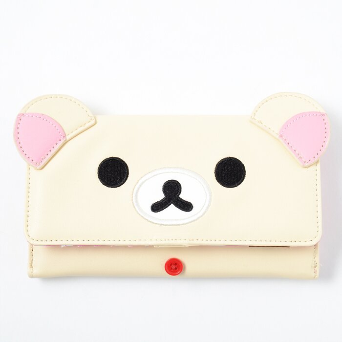 Rilakkuma Face Long Wallet: San-X - Tokyo Otaku Mode (TOM)
