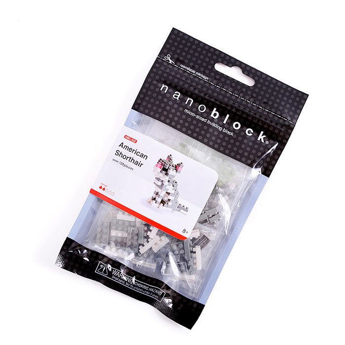 Nanoblock American Shorthair Cat - Tokyo Otaku Mode (TOM)
