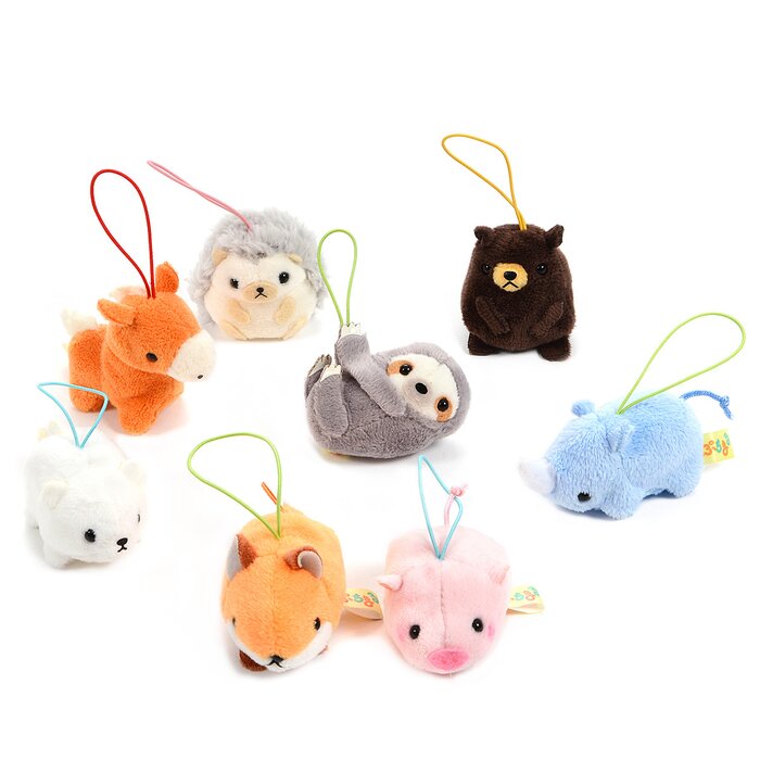 Puchimaru Zoo Animal Plush Collection (Mini Strap) - Tokyo Otaku Mode (TOM)