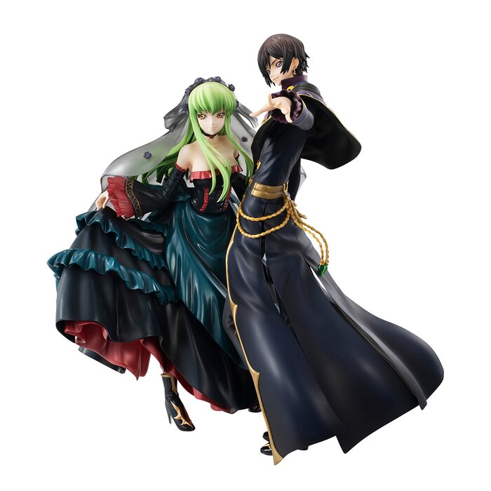 Precious G.E.M. [Code Geass] Lelouch Lamperouge & C.C. Set: Megahouse ...