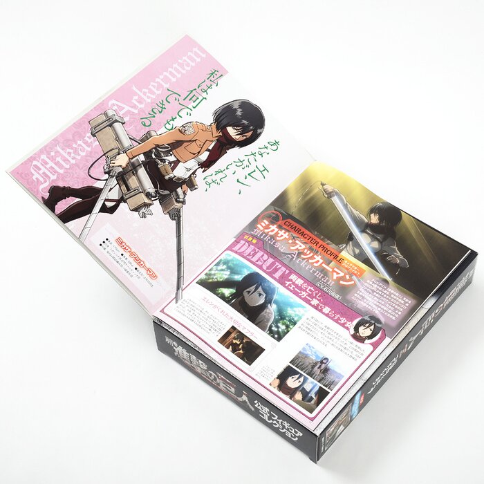 Monthly Attack on Titan Official Figure Collection Magazine Vol. 3 ...
