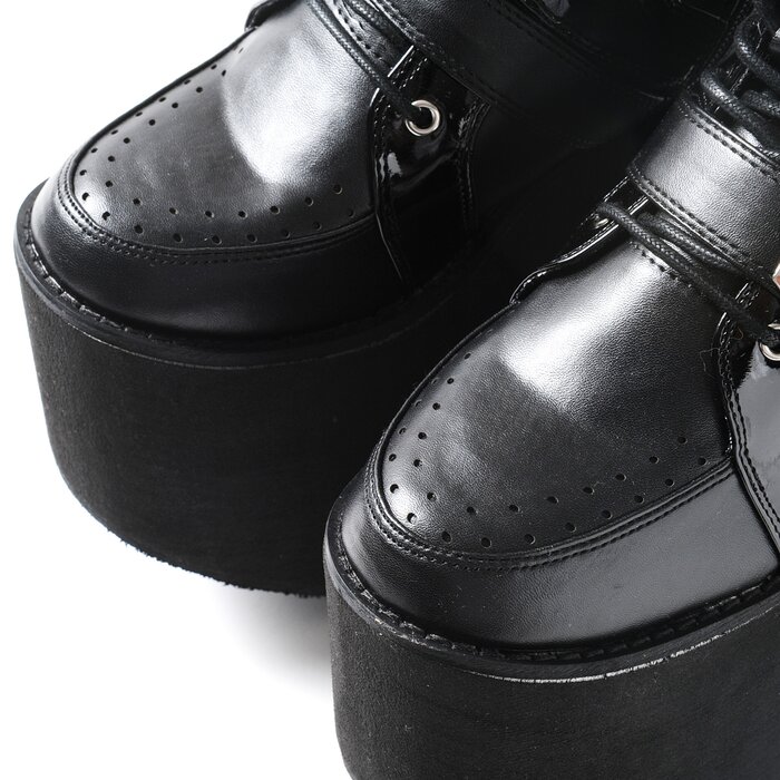 YOSUKE 2015SS Ultra Thick Soled Double Belt Boots - Tokyo Otaku Mode (TOM)