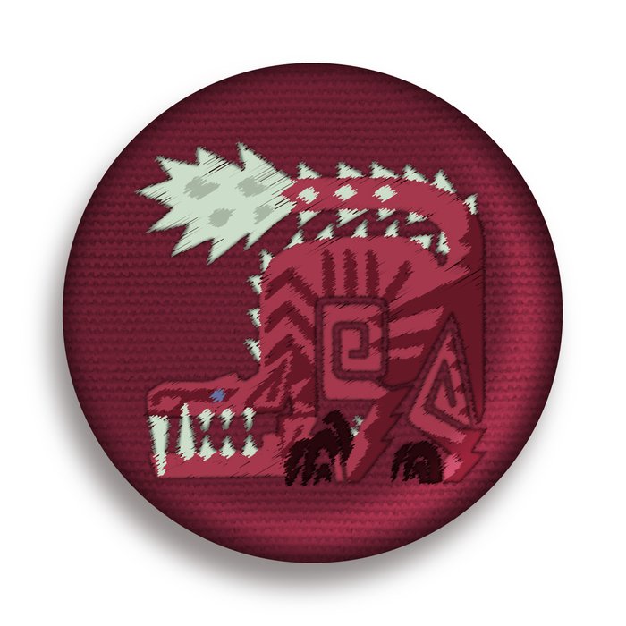 Monster Hunter: World Embroidered Pin Badge Collection Box Set - Tokyo ...