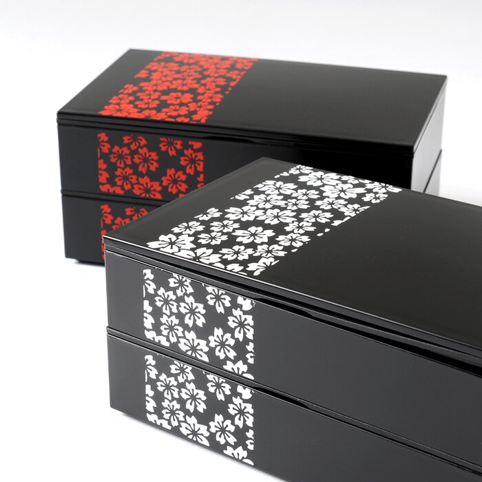 Sakurako Square 2-Tier Bento Box - Tokyo Otaku Mode (TOM)