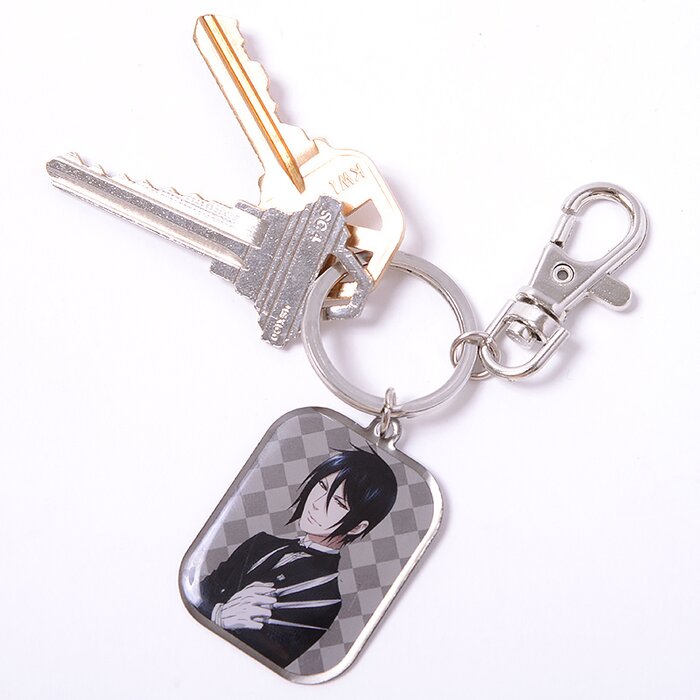 Black Butler 2 Sebastian Metal Keychain - Tokyo Otaku Mode (TOM)