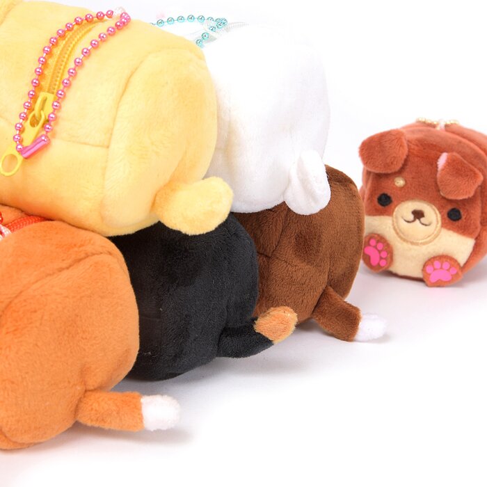 Square Japanese Dogs Plush Coin Pouches - Tokyo Otaku Mode (TOM)