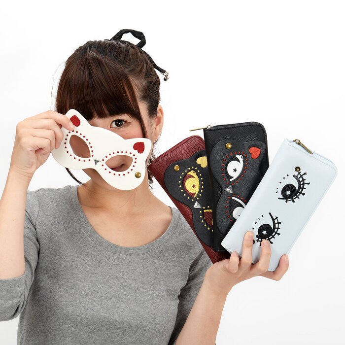 FLAPPER Cat Mask Girl Long Wallet: FLAPPER - Tokyo Otaku Mode (TOM)