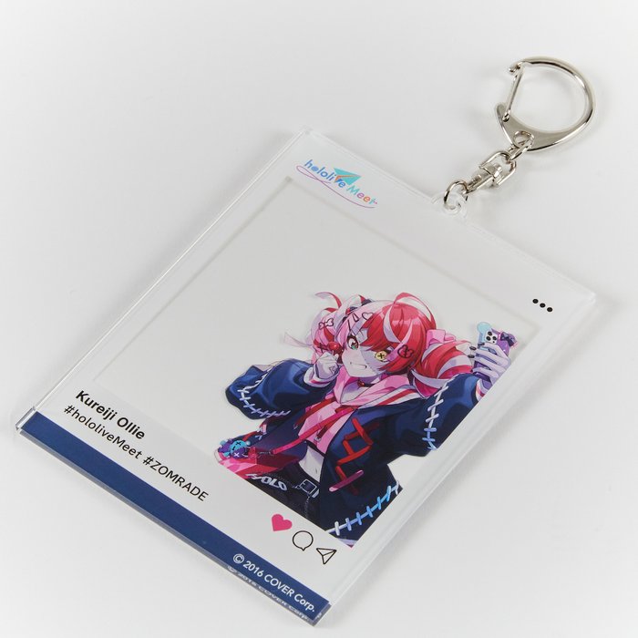 hololive Meet Social Media Style Acrylic Keychain - Tokyo Otaku Mode (TOM)