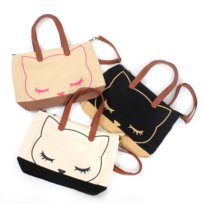 Bikkuri Pooh-chan 2-Way Tote Bags - Tokyo Otaku Mode (TOM)