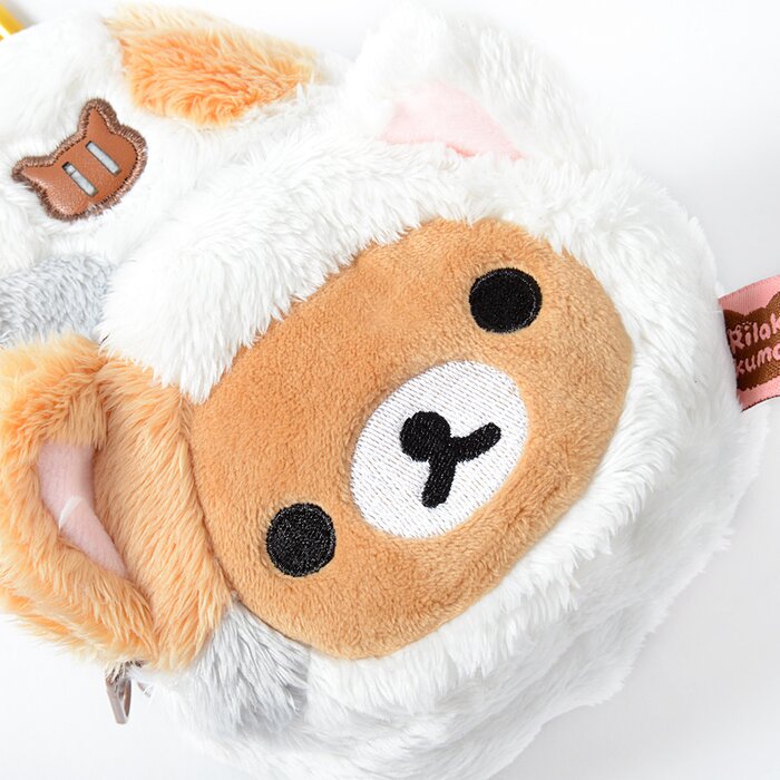 Nonbiri Neko Rilakkuma Plush Backpack Pouch: San-X - Tokyo Otaku Mode (TOM)