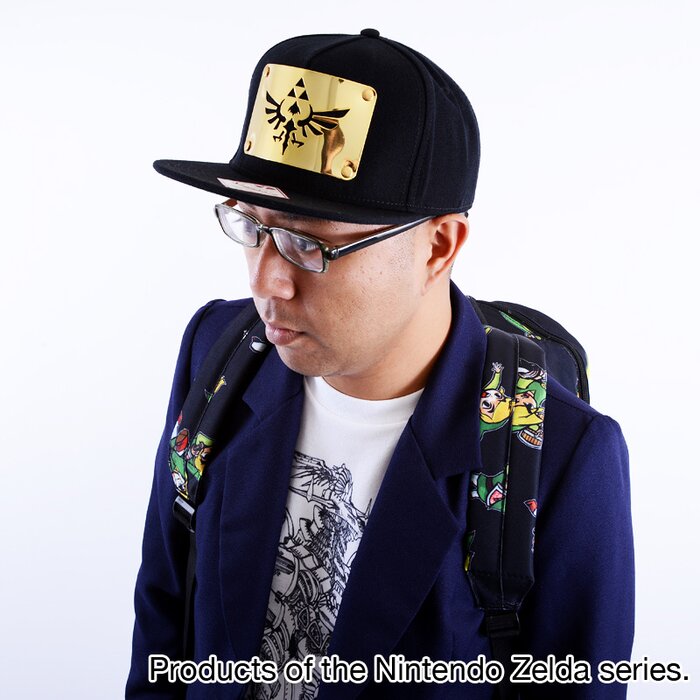 Nintendo Zelda Metal Plate Black Snapback Baseball Cap - Tokyo Otaku ...