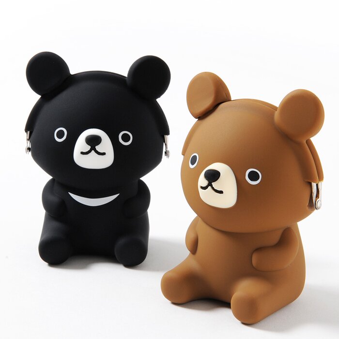 3D Pochi Friends Bear Silicone Pouches: GMC Toy's Field Inc. - Tokyo ...