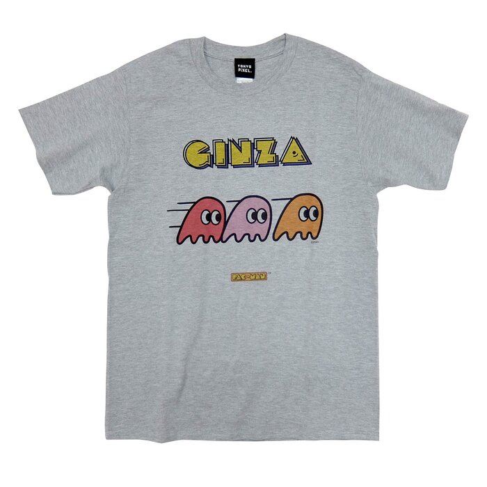 Pac-Man Gray Ginza T-Shirt - Tokyo Otaku Mode (TOM)