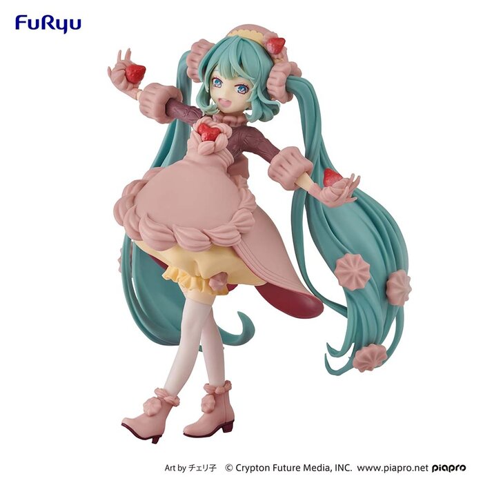Hatsune Miku Sweet Sweets Series Figure: Strawberry Chocolate Short Ver ...