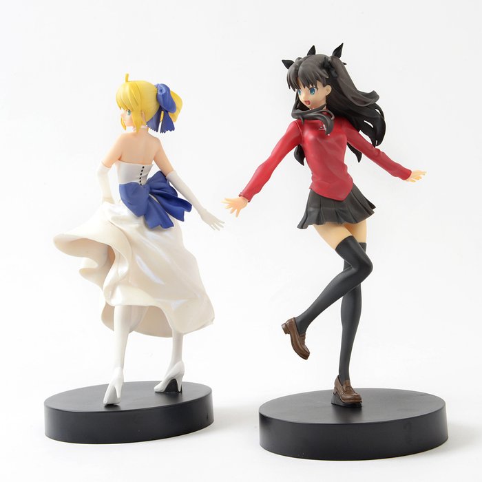Fatestay Night Ubw Saber And Rin Tohsaka Figure Set Good Smile
